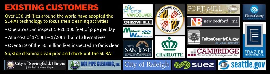 Sewer Line Cleaning, SL-RAT | InfoSense